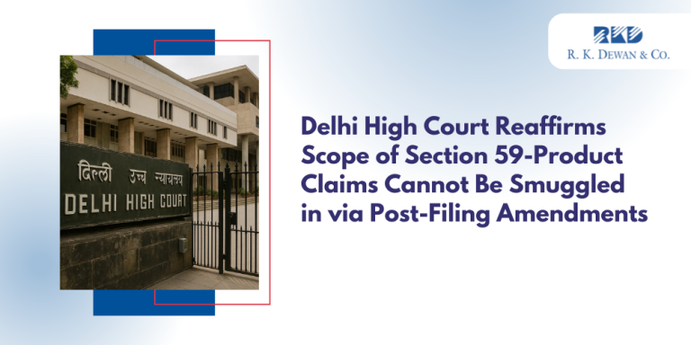 Section 59 Patent Act India